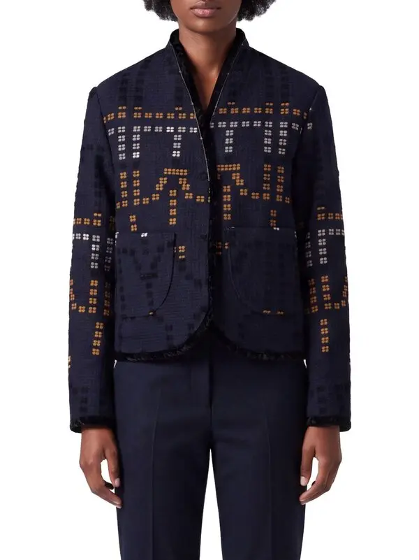 FORTE_FORTE Jacket - Blue