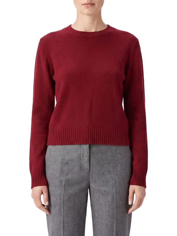 LISA YANG Crew Neck Sweater - Lead