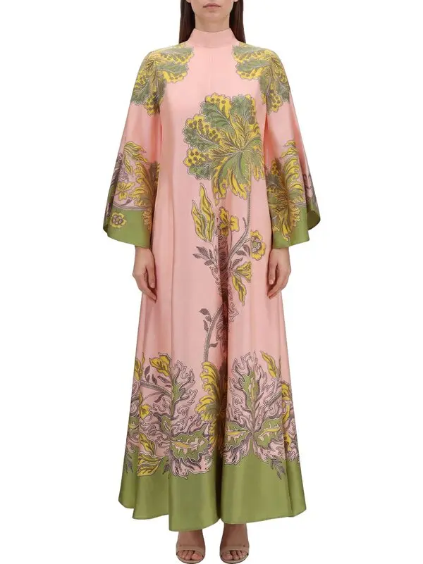 La DoubleJ Magnifico Long Silk Tunic - Pink