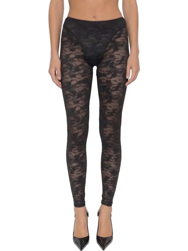 DIESEL® Lace Leggings - Black