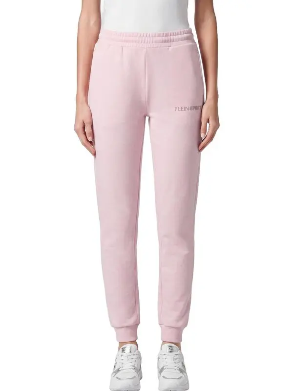 PLEIN SPORT Slim Fit Jersey Jogging Trousers - Fuchsia