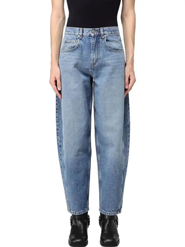 Isabel Marant Étoile Tailored Wide Leg Jeans - Blue