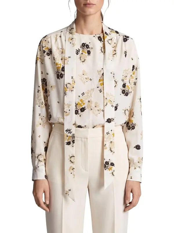 Isabel Marant Étoile Floral Print Shirt - Ecru