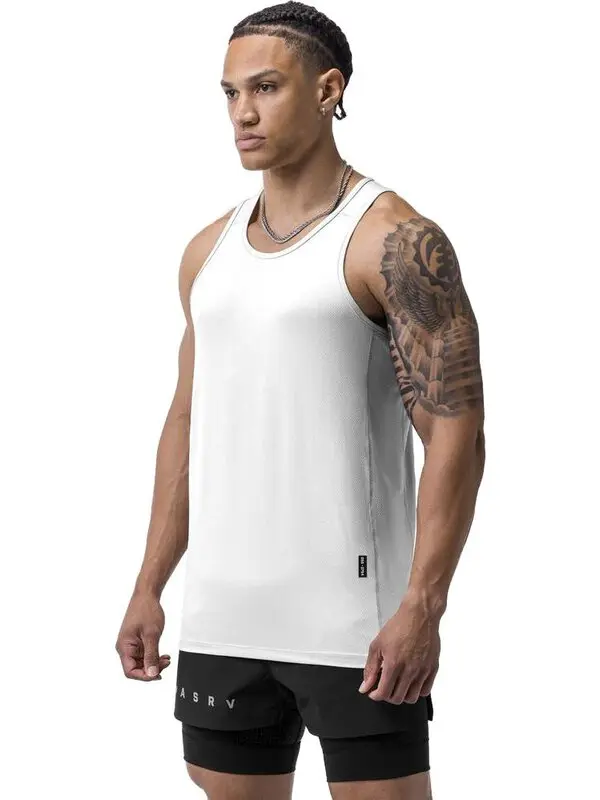 ASRV Aerosilver Training Singlet - White