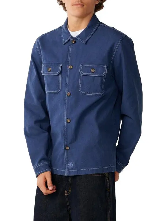 Rip Curl Premium Surf Anyday Shirt Jacket - Light Navy
