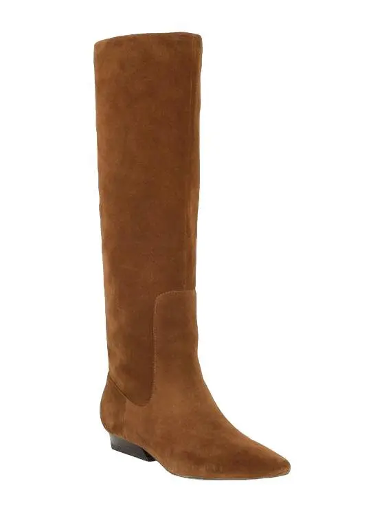 Nine West Morisa Knee High Boot - Dark Natural