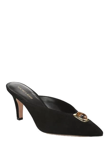 Veronica Beard Rochelle Pointed Toe Mule - Black