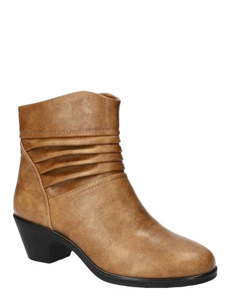 EASY WORKS BY EASY STREET Bess Faux Leather Ankle Boot - Sand