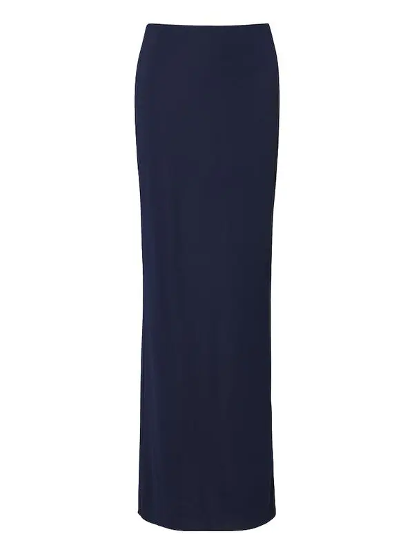 THE NEW ARRIVALS ILKYAZ OZEL Zada Maxi Skirt - Blue