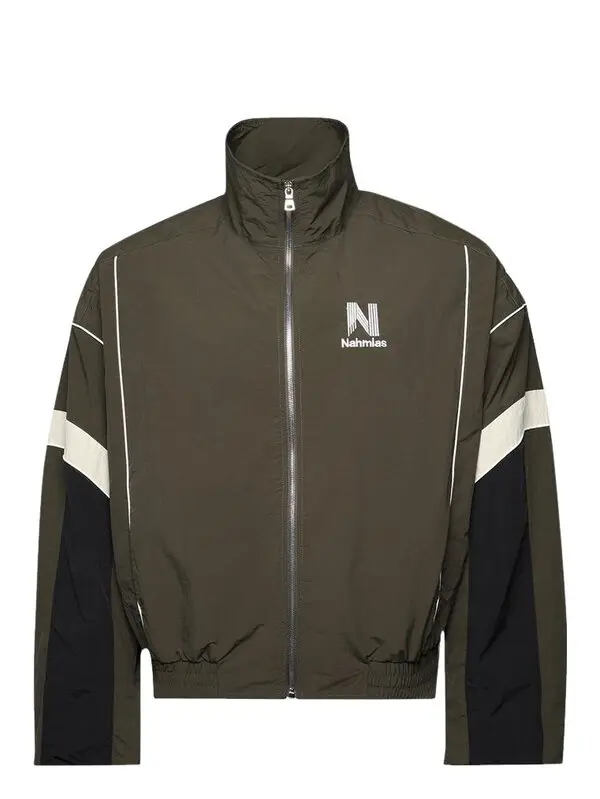 NAHMIAS Technical Nylon Warm-up Jacket - Green
