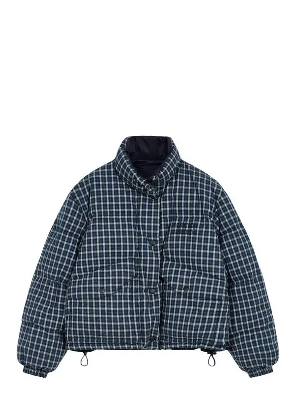 Miu Miu Reversible Bomber Jacket - Blue