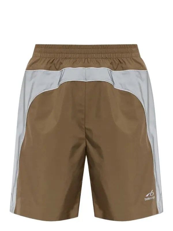 Balenciaga Techwear Tracksuit Shorts - Grey