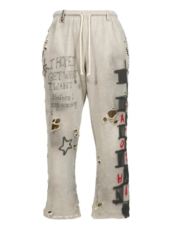 SATOSHI NAKAMOTO Get What I Want Sweatpant Heather - Grey