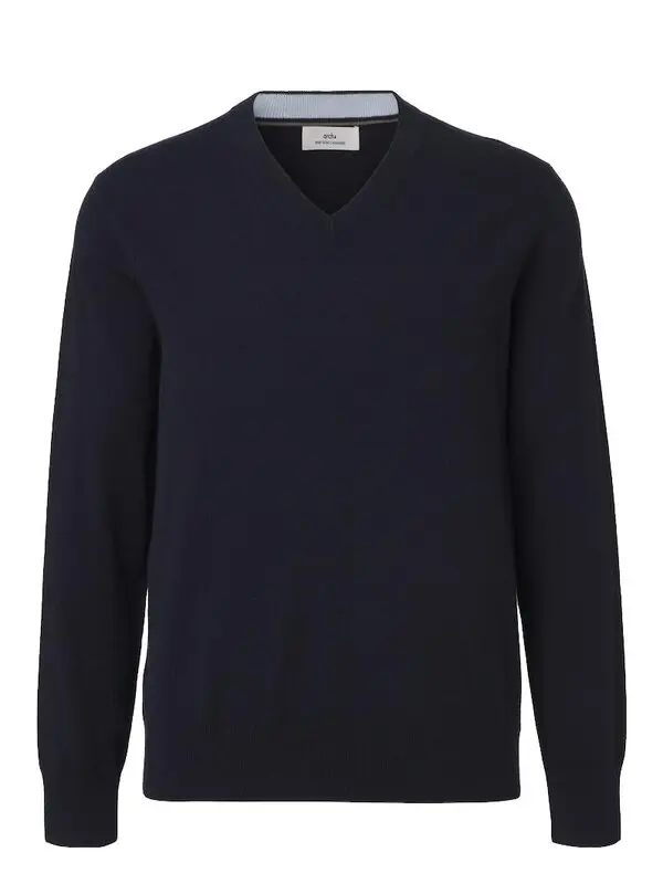 Arch4 Mr Harrison Cashmere V-neck Sweater - Blue