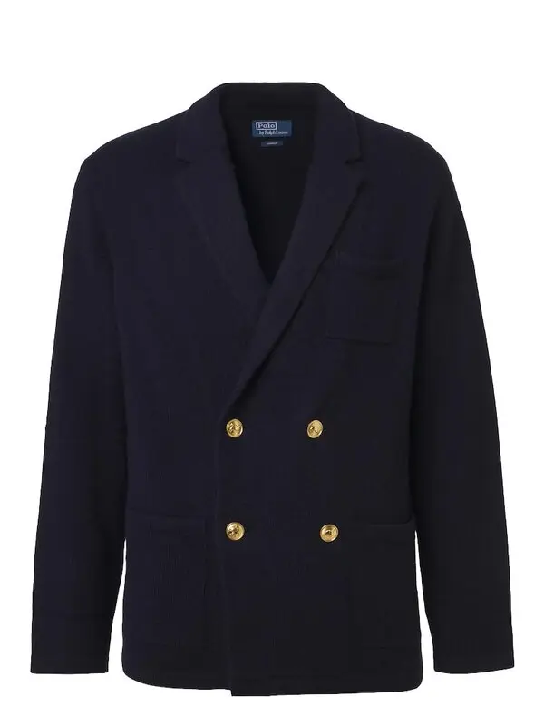 Polo Ralph Lauren Double-breasted Cashmere Cardigan - Blue