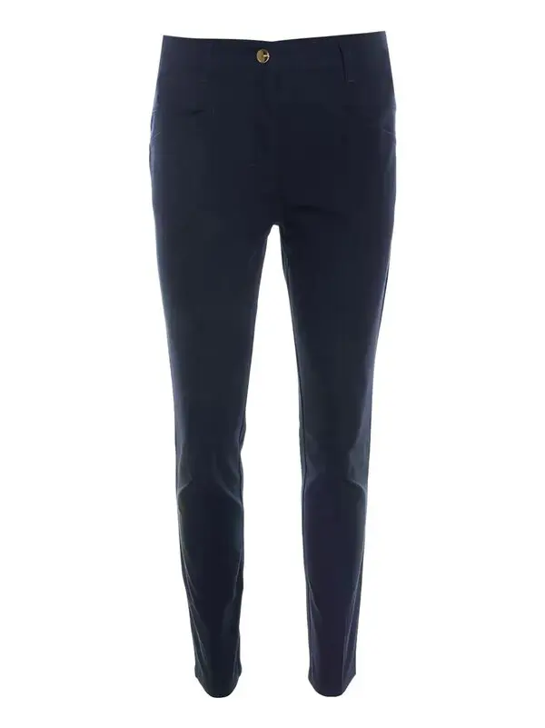 Escada High-rise Straight-leg Trousers - Blue