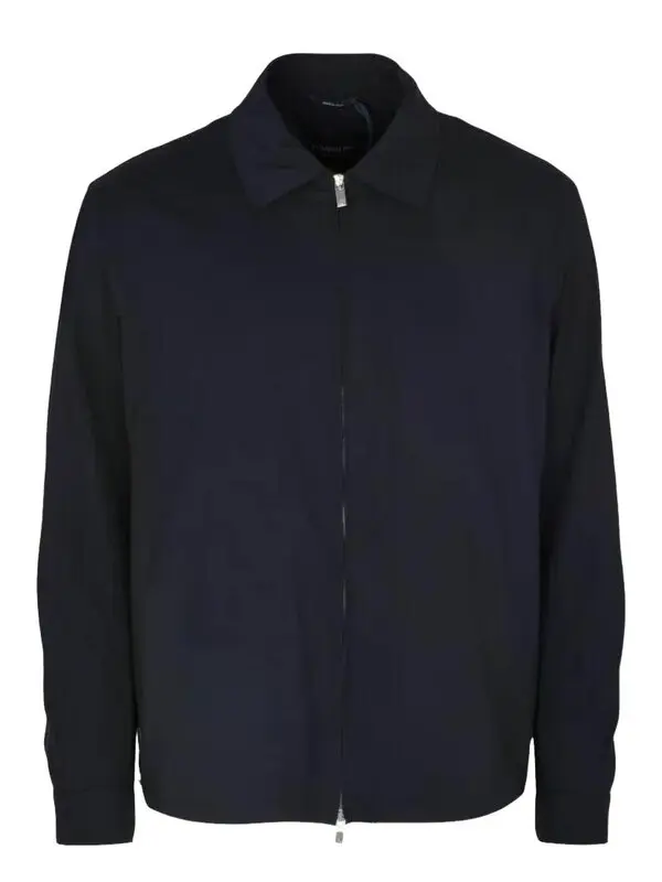TOMBOLINI Zero Gravity Zip-up Shirt Jacket - Blue