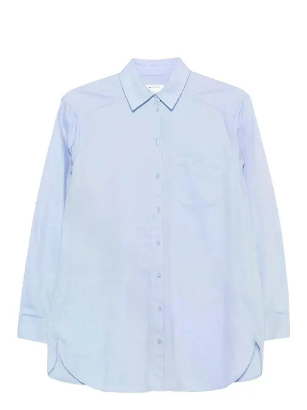 MAISON123 Button-down Chest Pocket Shirt - Blue