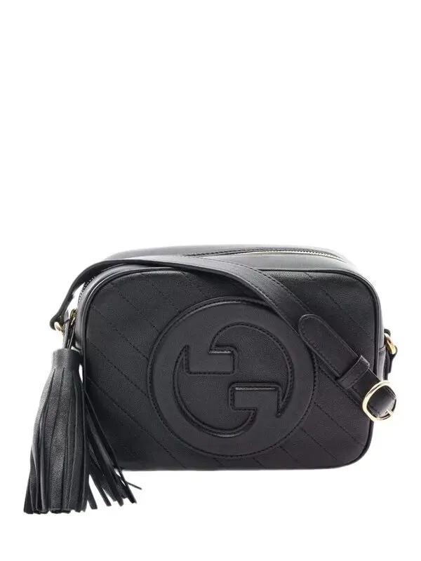 Gucci 2010s Blondie Quilted Shoulder Bag - Black