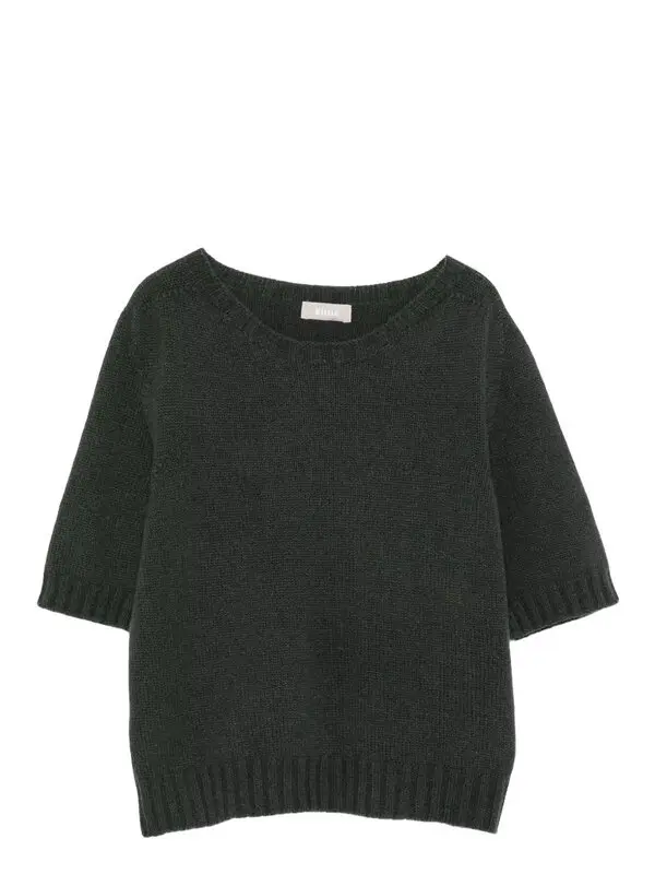 KILTIE Verbier Short-sleeve Sweater - Green