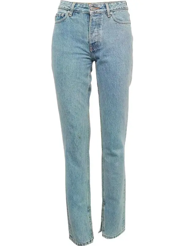 GANNI Distressed-finish Jeans - Blue