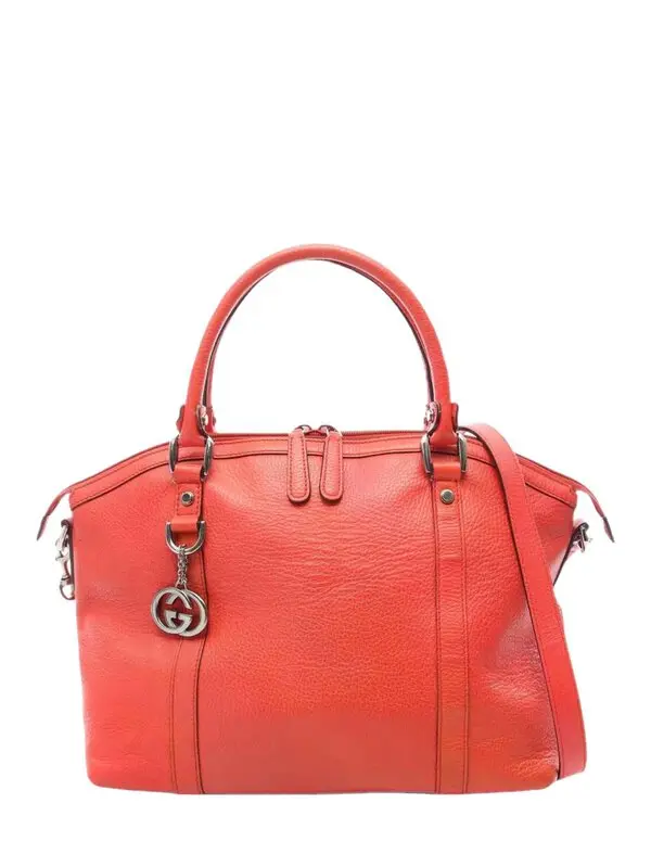 Gucci 2000s Interlocking G Tote Bag - Red