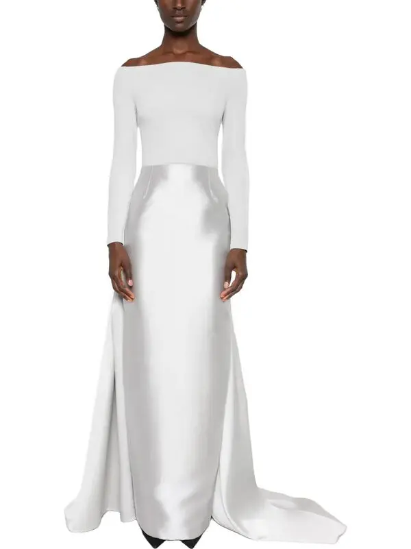 Solace London Winslow Maxi Dress - Grey