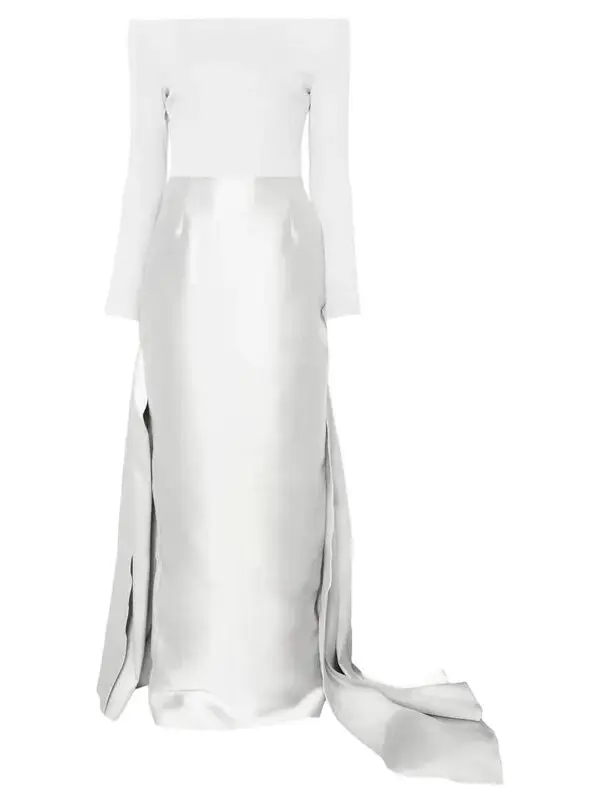 Solace London Winslow Maxi Dress - Grey