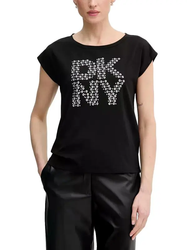 Dkny Logo T-shirt - Black