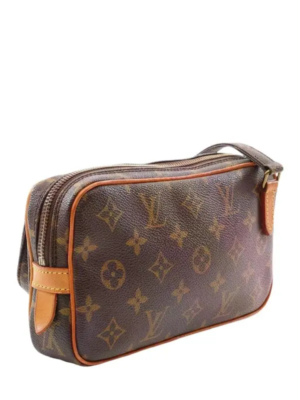 LOUIS VUITTON 1988 Monogram Marly Bandoulière Shoulder Bag - Brown