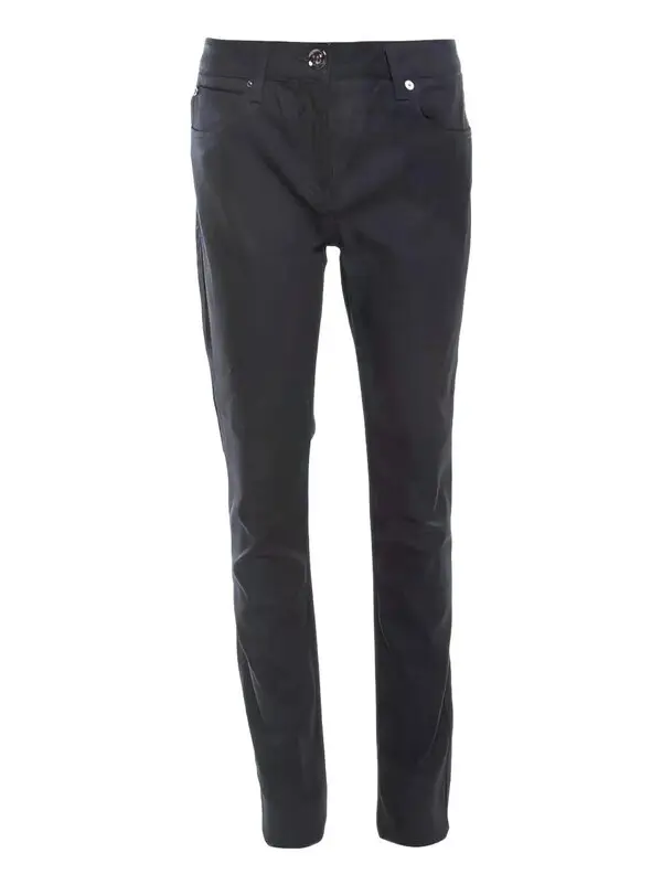 Burberry Indigo Button-fly Five-pocket Trousers - Blue