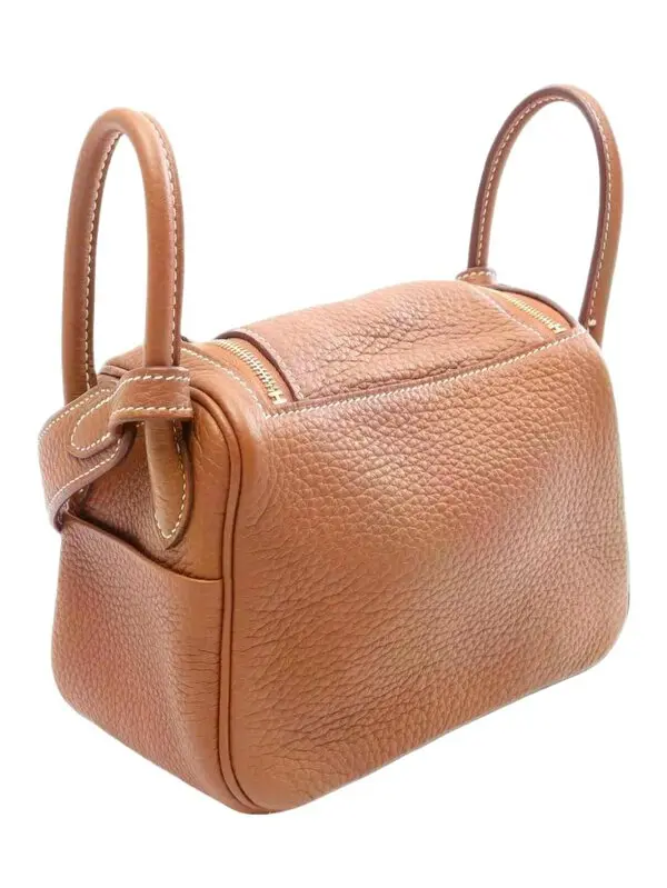 Hermès 2024 Mini Lindy Shoulder Bag - Brown
