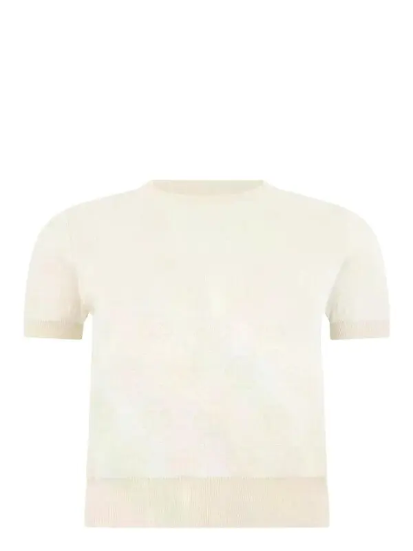 Philipp Plein Jacquard-monogram T-shirt - Neutrals