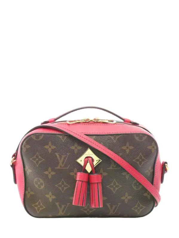 LOUIS VUITTON Monogram Saintonge Cross Body Bag - Brown