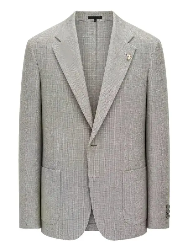 TOMBOLINI Textured-finish Blazer - Green