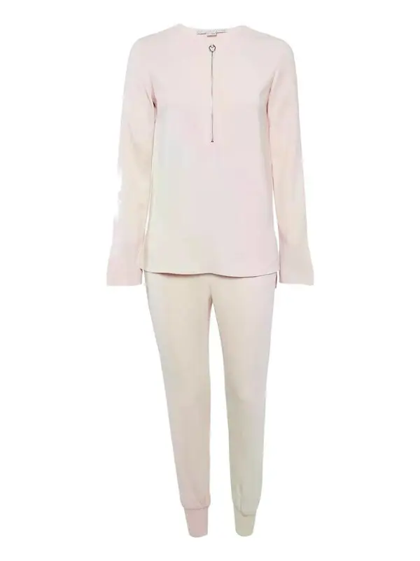 Stella McCartney Crepe Zip-detail Set - Pink