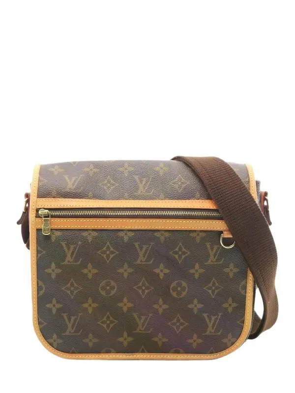 LOUIS VUITTON 2008 Pm Bosforo Monogram Shoulder Bag - Brown