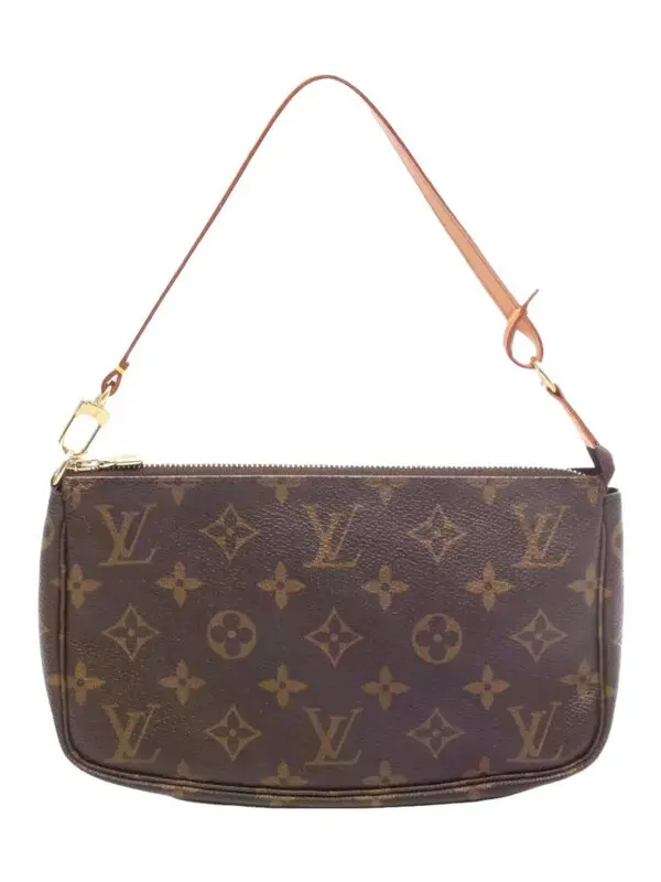 LOUIS VUITTON Pochette Accessoires Monogram Shoulder Bag - Brown