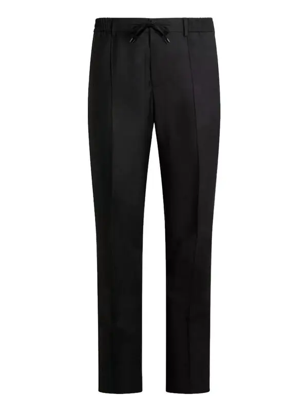 Etro Virgin Wool Trousers - Black
