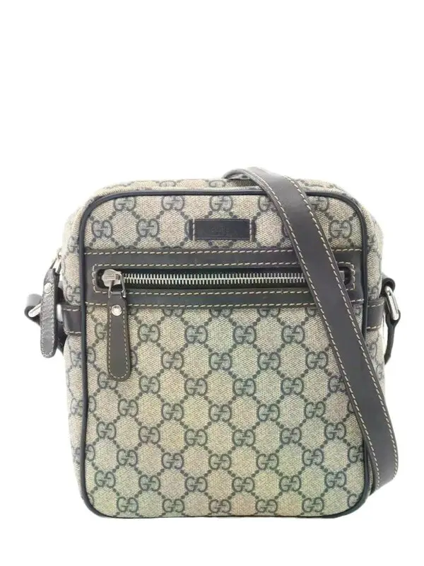 Gucci Gg Supreme Cross Body Bag - Neutrals