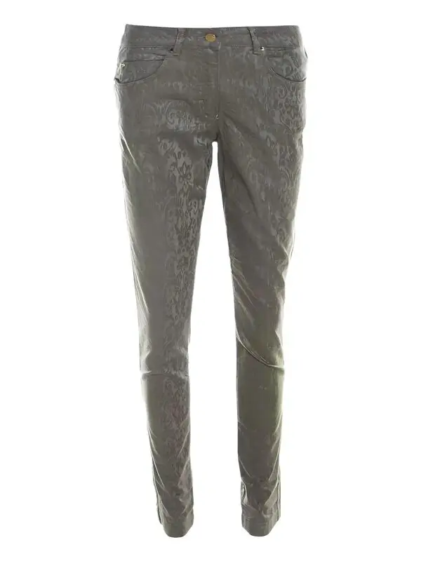 Escada Patterned Jeans - Grey