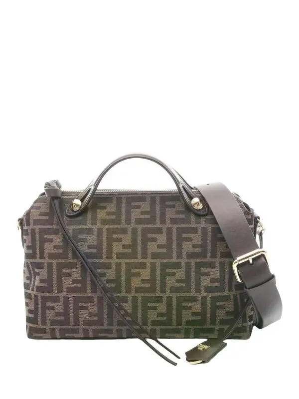 Fendi The Way Ff Jacquard Tote Bag - Brown