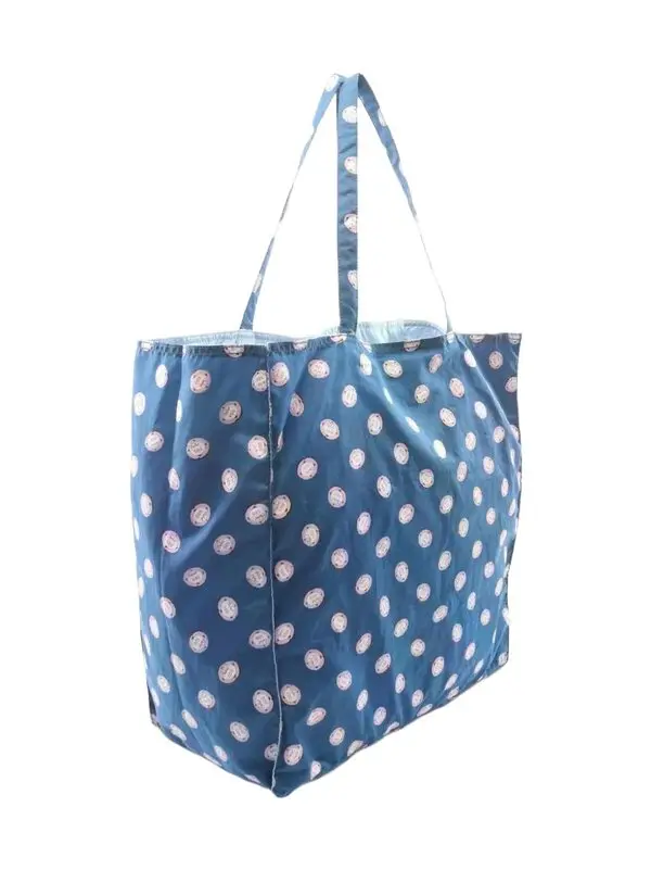 Prada All-over Graphic Print Tote Bag - Blue