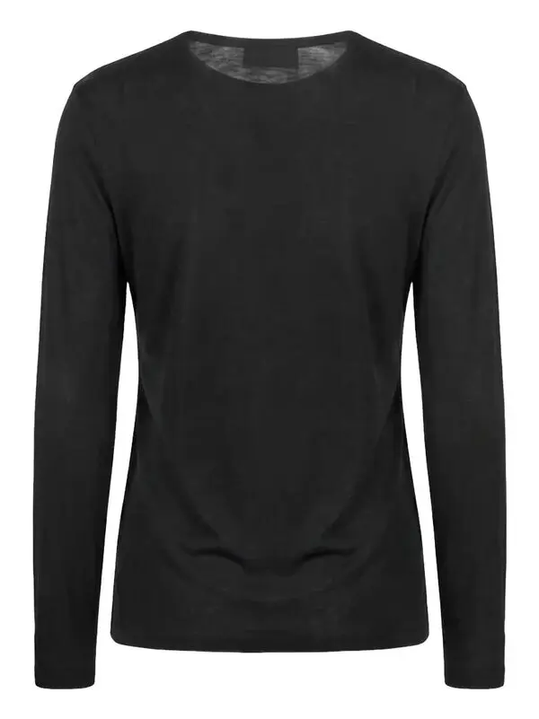 PUROTATTO Long-sleeve T-shirt - Black