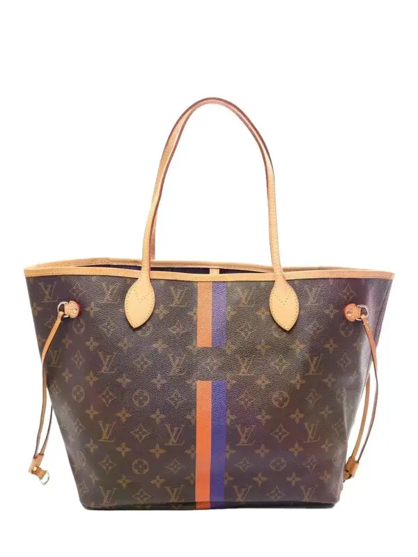 LOUIS VUITTON Neverfull Tote Bag - Brown