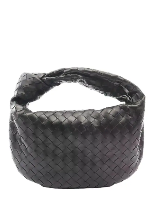 Bottega Veneta Jodie Knotted-detail Handbag - Black