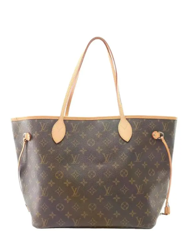 LOUIS VUITTON 2008 Mm Monogram Neverfull Tote Bag - Brown