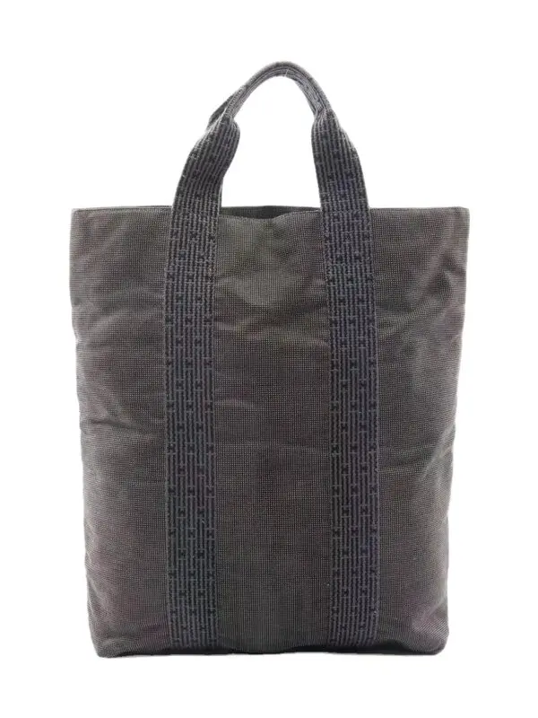 Hermès Herline Canvas Cabas Tote Bag - Brown