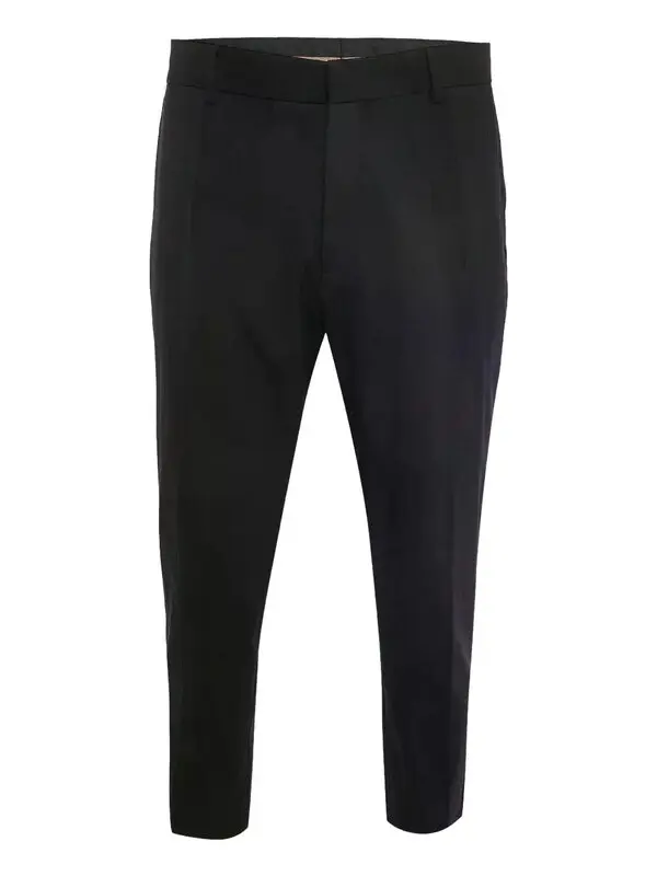 BOSS Wool-blend Trousers - Black