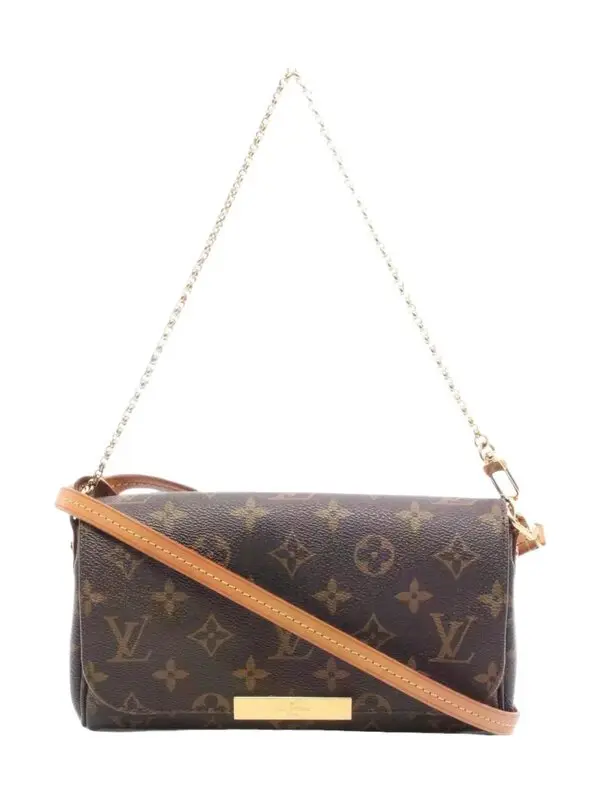 LOUIS VUITTON 2012 Pm Favorite Monogram Shoulder Bag - Brown